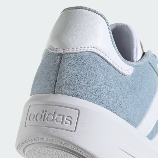 Adidas Women's Court Platform Suede 'Wonder Blue' - IG8612 ...
