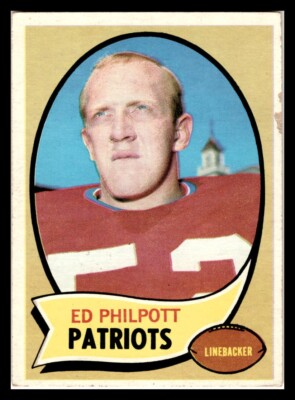 1970 Topps - #138 Ed Philpott (RC) NEW ENGLAND PATRIOTS | eBay