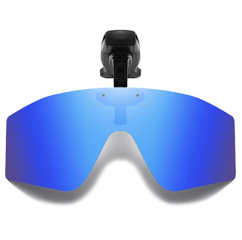 Polarized Fishing Glasses Hat Visors Sport Clips Cap Clip On Sunglasses ...