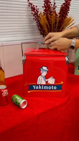 Yakimoto 14Qt Creative Outdoor Metal Legacy Cooler/Ice Chest- NEW -Free ...