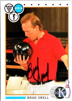 Brad Snell autographed trading card (Bowling, SC) 1990 Kingpins #19 | eBay