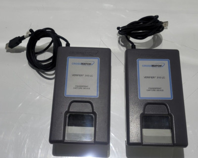 LOT-2 Crossmatch Verifier 310 LC USB Fingerprint Capture Device | eBay