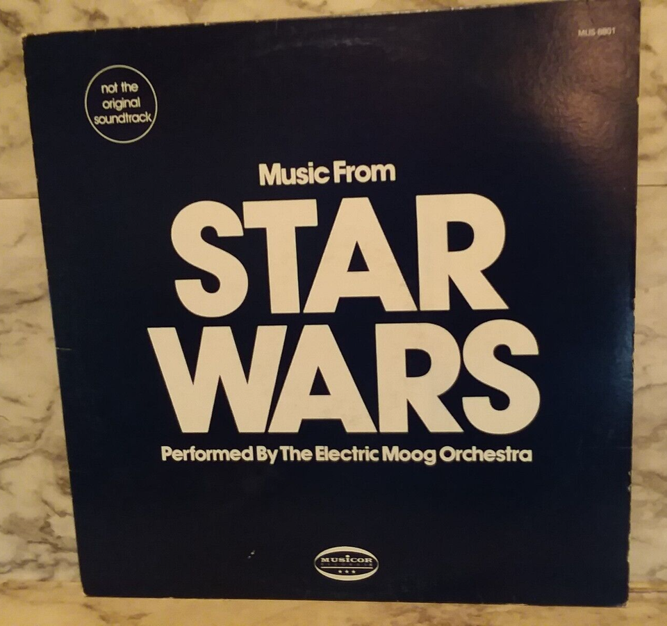 2 Vntg STAR WARS LP Vinyl Records - Themes from the Movies Peter Pan ...