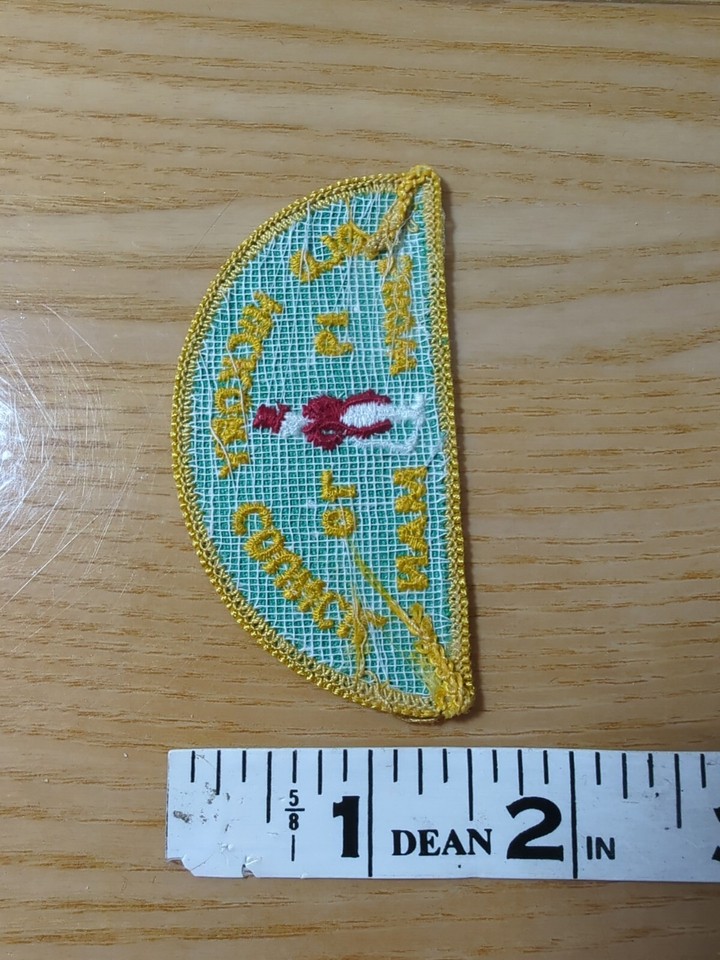 UNCOMMON Vintage BSA Activity Shoulder Patch Old Hickory Council NC ...