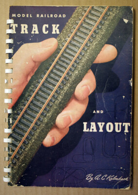 1948 MODEL RAILROAD TRACK & LAYOUT BOOK by A. C. KALMBACH | eBay