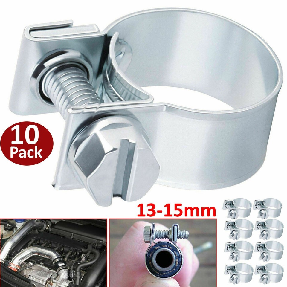 Adjustable Hose Clamp for Fixing Hoses Pipes Cables Heavy Duty Carbon ...