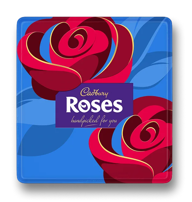 Cadbury Roses Hazelnut Whirls 30 Pack in Gift Box Chocolate Treats ...