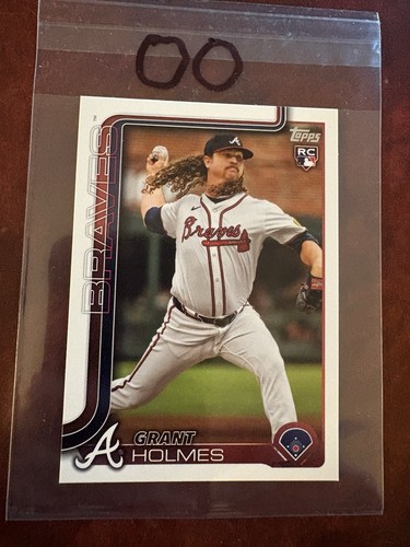 2025 Topps Series 2 Grant Holmes #414 Rookie Atlanta Braves | eBay