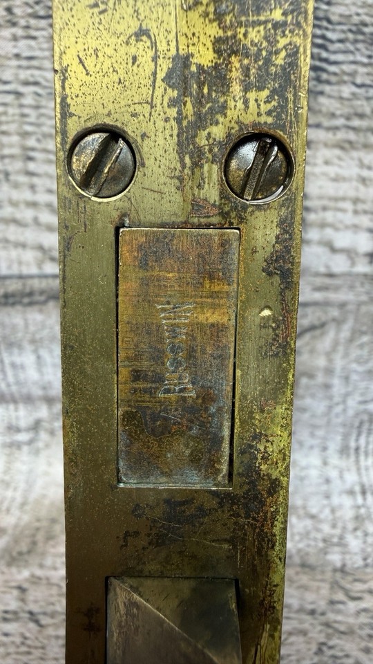Vintage Russwin 01248 Push Button Mortise Lock | eBay