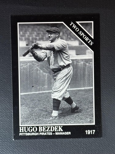 1992 Conlon Collection TSN #396 Hugo Bezdek Pittsburgh Pirates | eBay