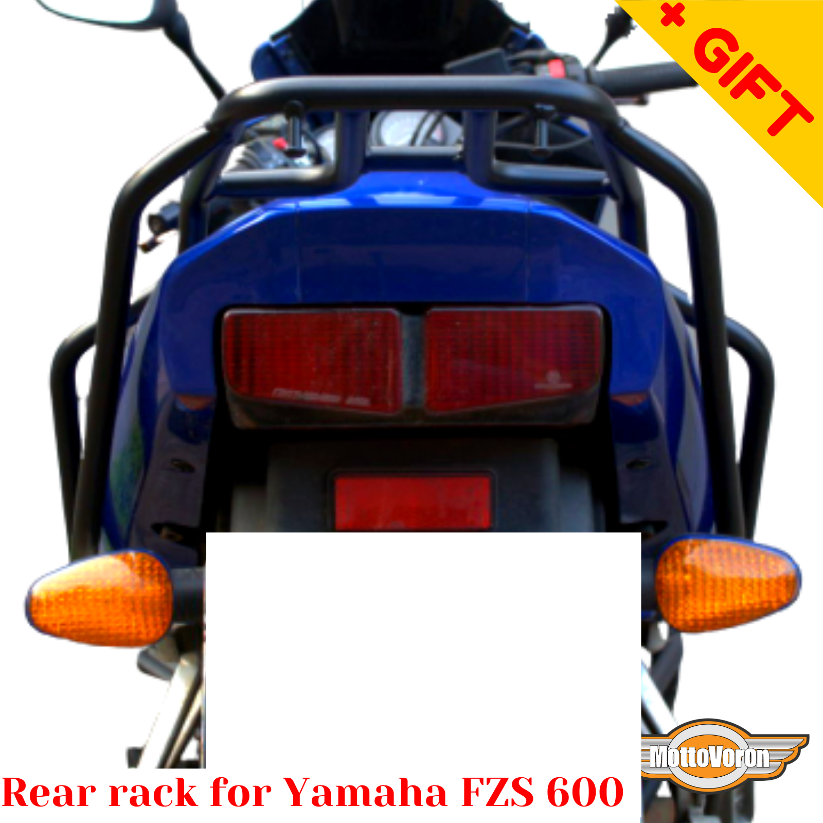 For Yamaha FZS 600 rear rack FZS600 Fazer rear luggage rack with ...