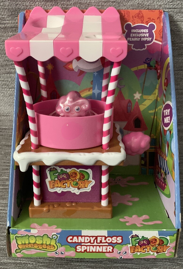 Moshi Monsters Food Factory Candy Floss Machine Toy Playset for sale ...