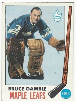 1969-70 TOPPS HOCKEY #44 BRUCE GAMBLE - VG+/EX- | eBay