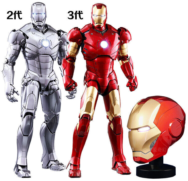 1/1 Iron Man Armor Wearable EVA White Model Wearable Set Handmade DIY ...