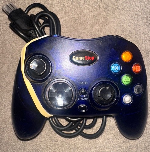 GameStop Original Xbox Controller- Microsoft Xbox Blue | eBay