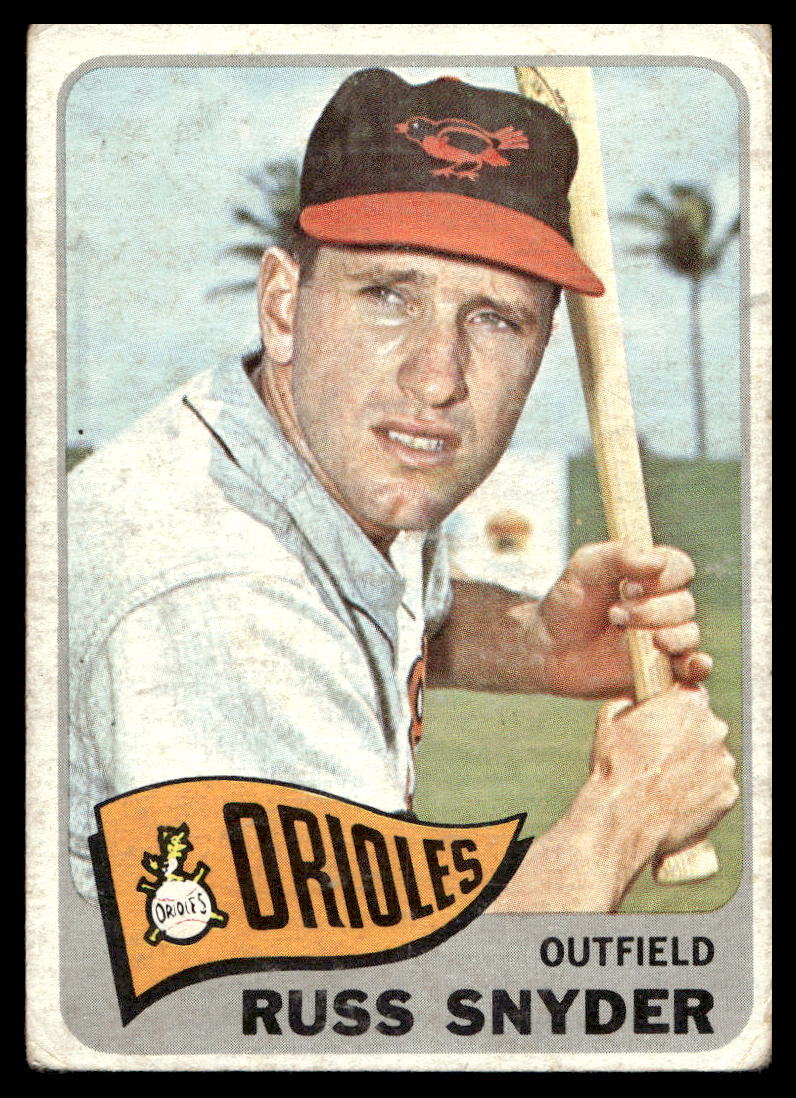 1965 Topps - #204 Russ Snyder for sale online | eBay