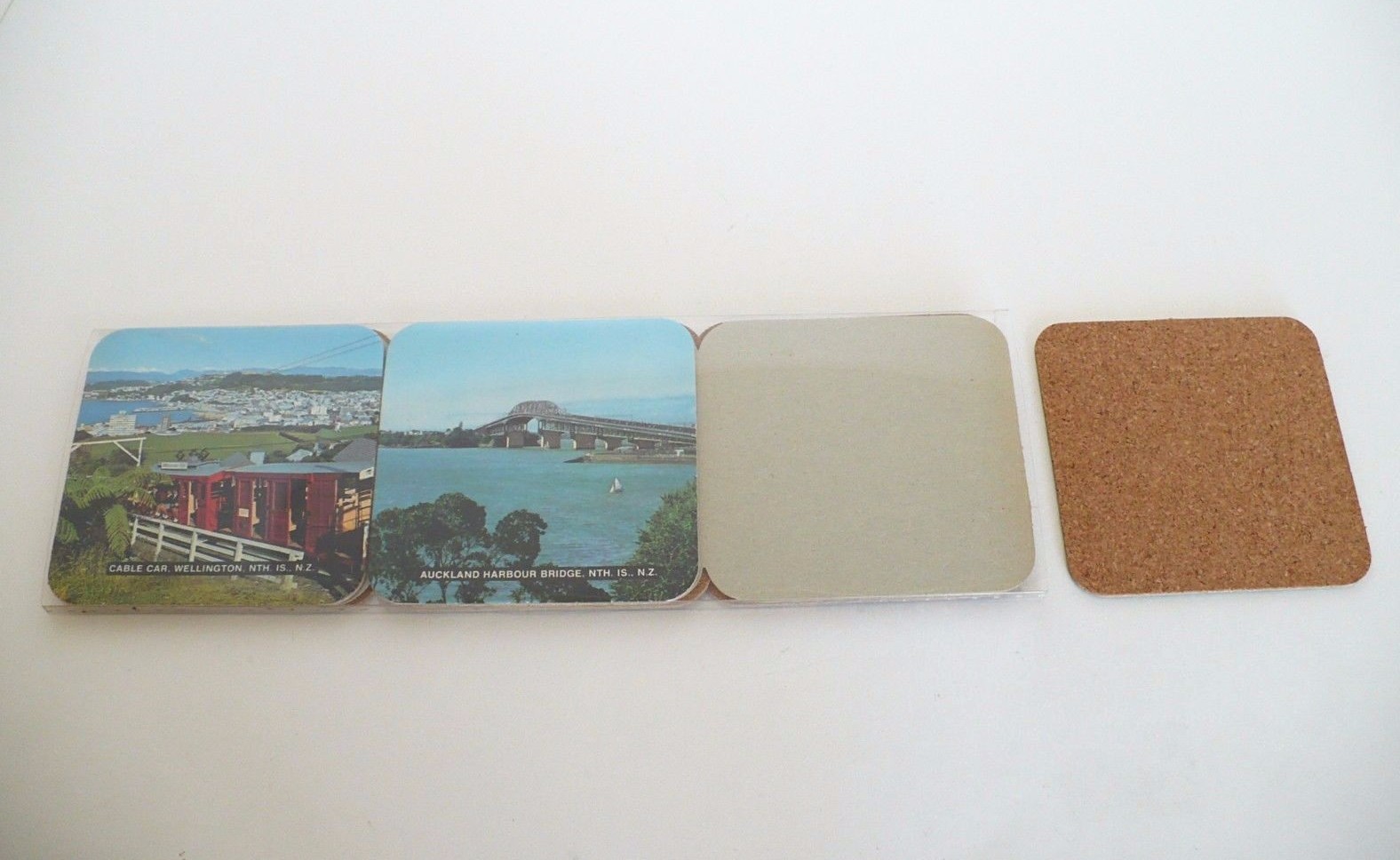 Vintage Jason New Zealand Cork Bottom Coaster Set of 6. NOS | eBay