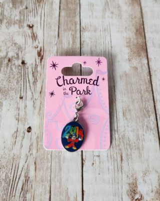 2014 Disney "Charmed in Park" Sorcerer Mickey Necklace Charm Clip On ...