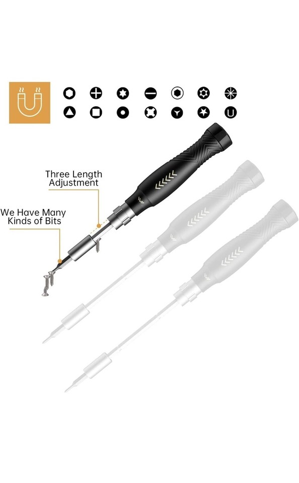 145 Computer Repair Kit Set Tool Laptop PC Precision Screwdriver Torx ...