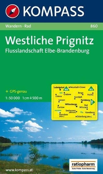 Westliche Prignitz - Flusslandschaft Elbe-Brandenburg 1 : 50 000 (2009 ...
