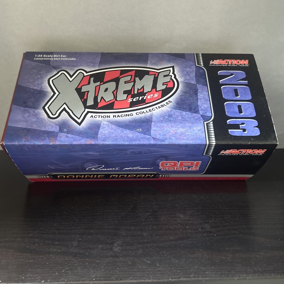 Donnie Moran #99 2003 QPI Tools Dirt Late Model 1:24 Action Xtreme ...
