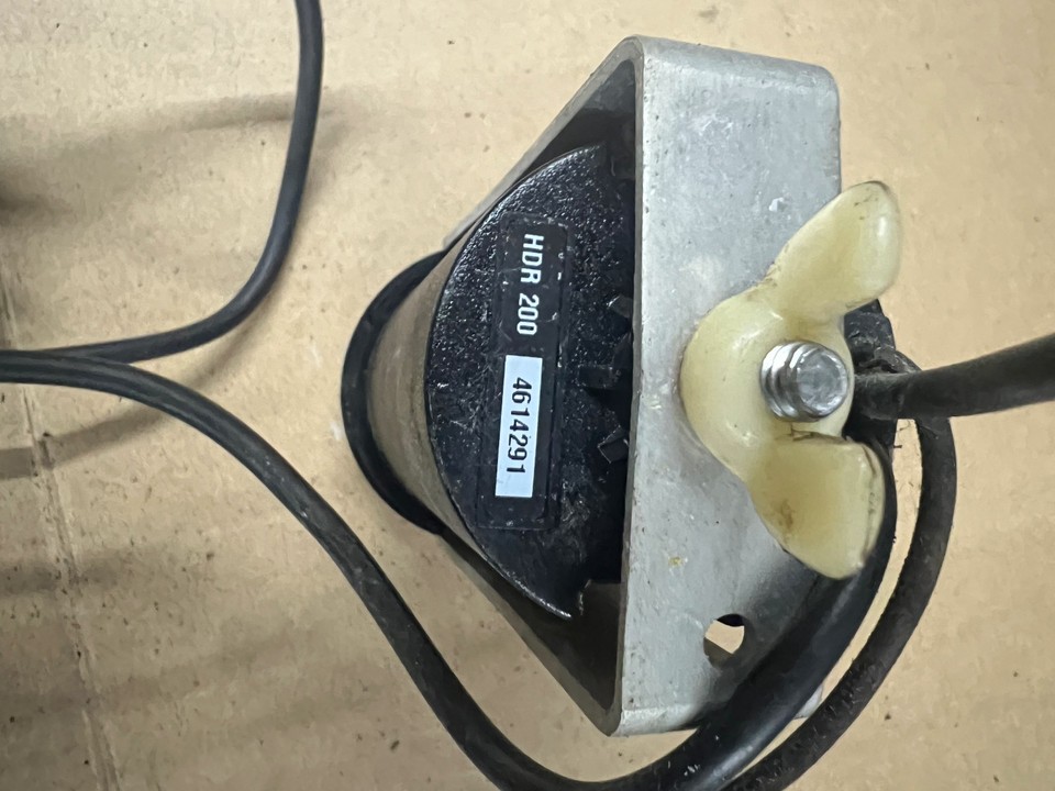 Humminbird Model HDR 200 Marine in dash digital depth sounder HEAD ONLY ...