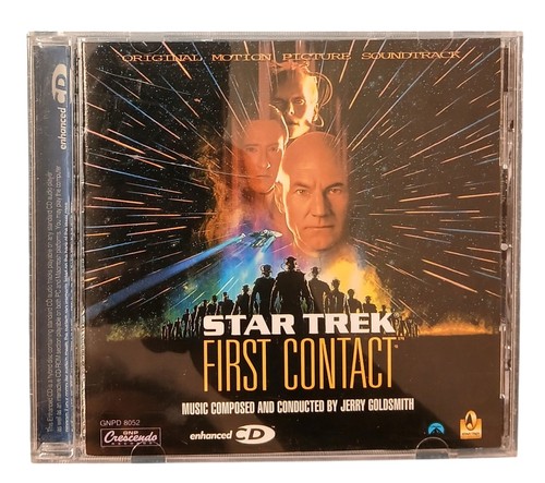 Jerry Goldsmith Star Trek First Contact CD Movie Soundtrack 1996 ...