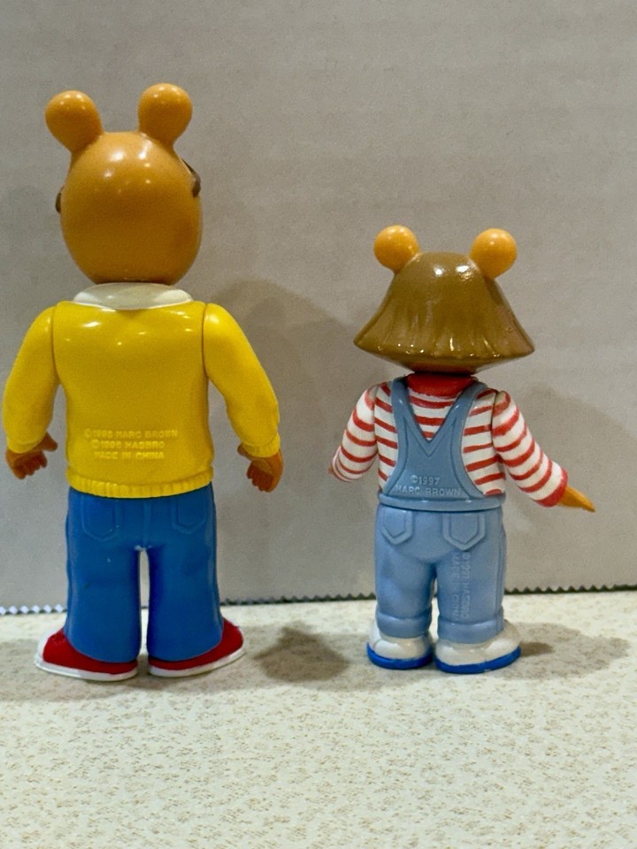VTG PBS Arthur Figures Hasbro 1996 Marc Brown Arthur & DW | eBay