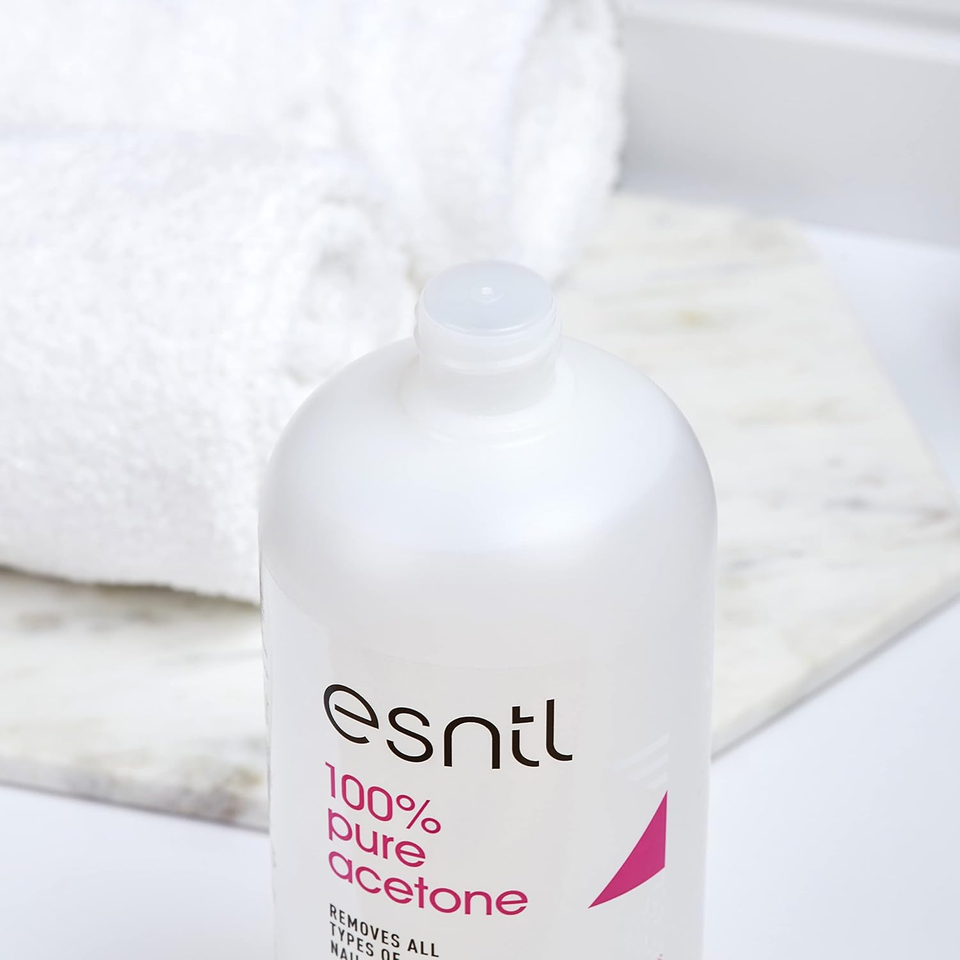 100% Pure Acetone Nail Polish Remover | 1L | Super Strength Formula ...