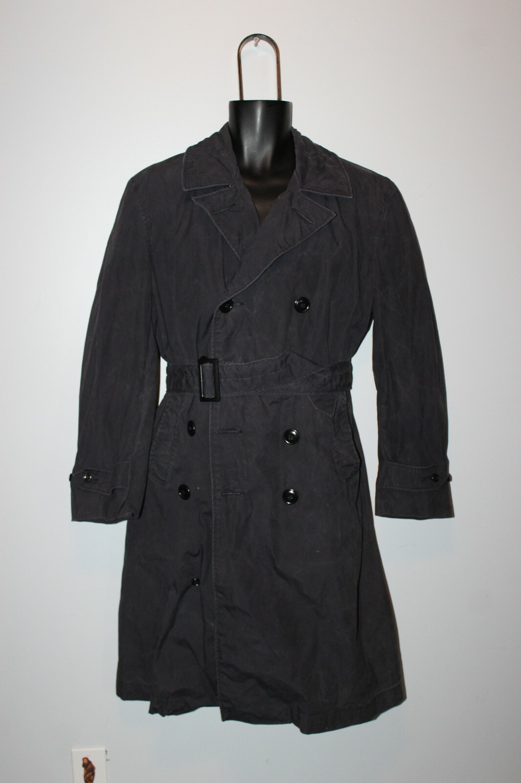 Oxford Military ARMY Long RAINCOAT Rain Trench Coat M… - Gem