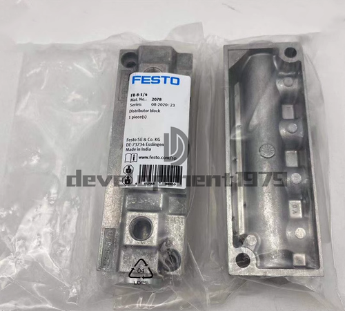 New 1PCS FESTO FR-8-1/4 2078 Gas Distribution Block | eBay
