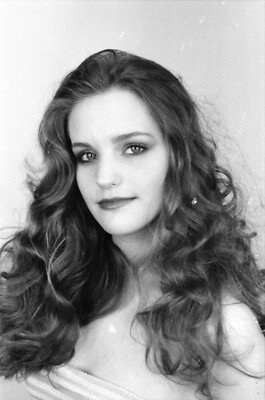 Vintage 1980's Photo Negative Fashion Model Beautiful Woman | eBay