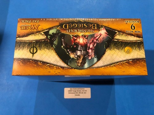 ( MIRRODIN BESIEGED Fat Pack Box ) - Magic The Gathering MTG - Factory ...