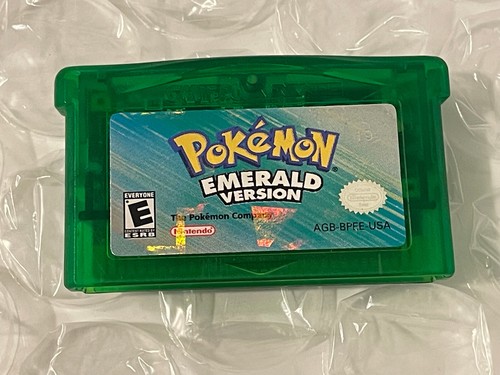 Pokemon Emerald Cartridge Only (Game Boy Advance, GBA) -- Authentic ...