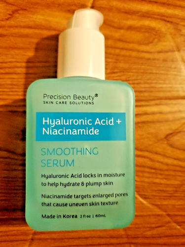 PRECISION BEAUTY HYALURONIC ACID + NIACINAMIDE SMOOTHING SERUM | eBay