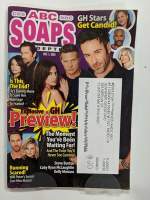 ABC Soaps In Depth October 7 2019 Preview GH M212 | eBay