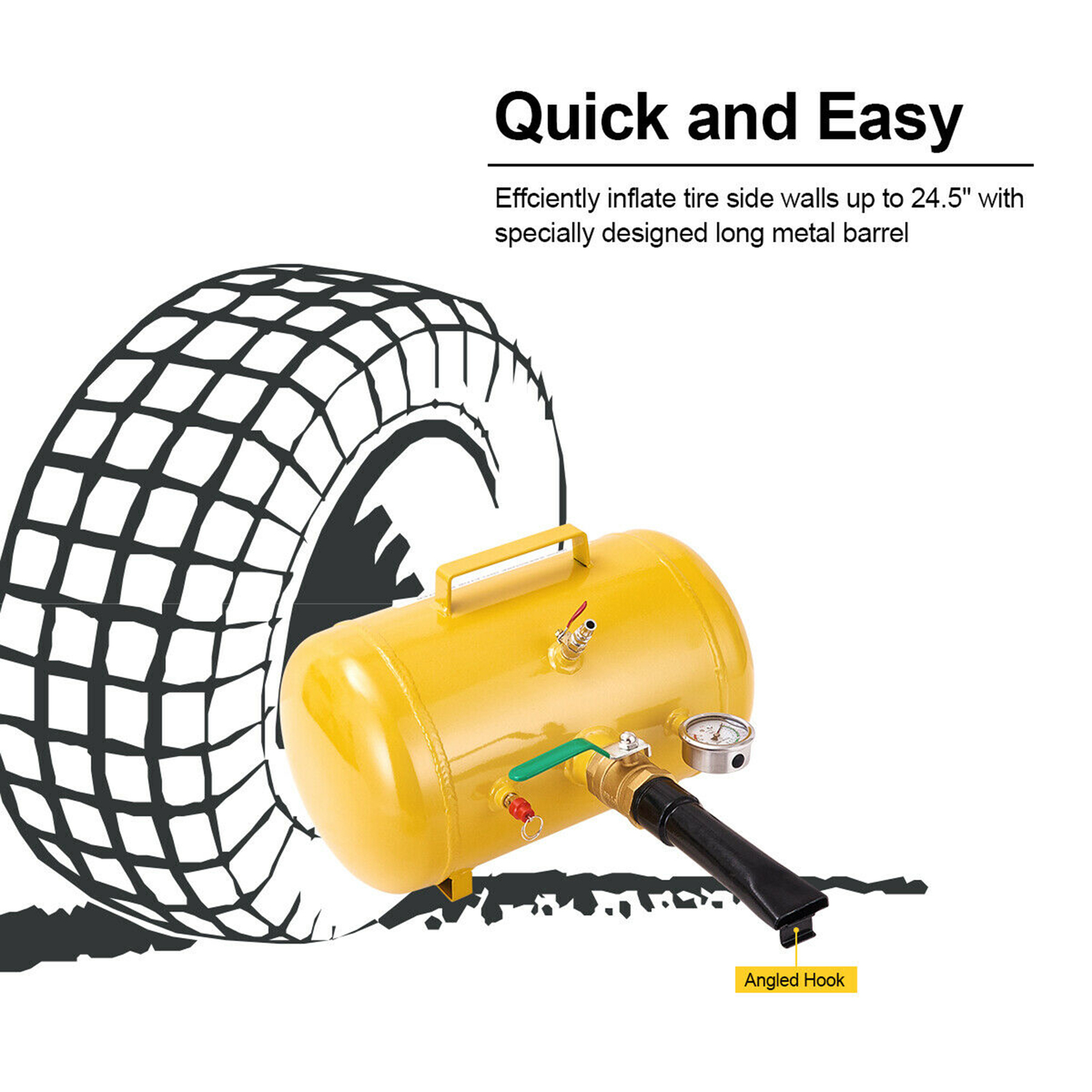 5 Gallon Compact Air Tire Bead Seater Blaster Tool | eBay