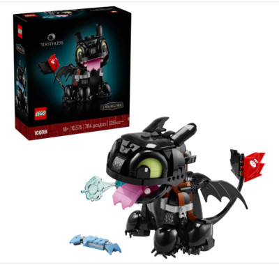 LEGO #10375 How to Train Your Dragon: TOOTHLESS: PREORDER with FAST ...