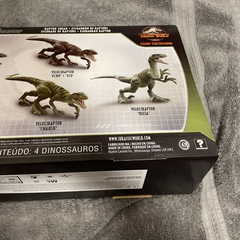 Jurassic World Camp Cretaceous RAPTOR SQUAD Dino Escape Netflix 2021 ...