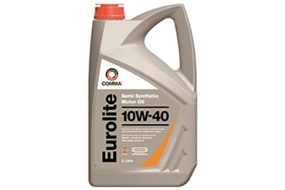 COMMA Engine Oil Eurolite 10W40 Semi Synthetic 5L High Performance ACEA ...