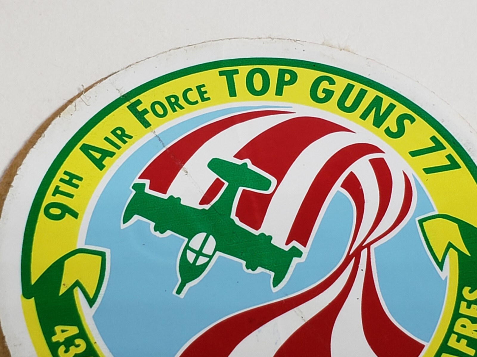 A-37 Association Patch AFRES 434th TFW 9th Air Force Top Guns 77 ...