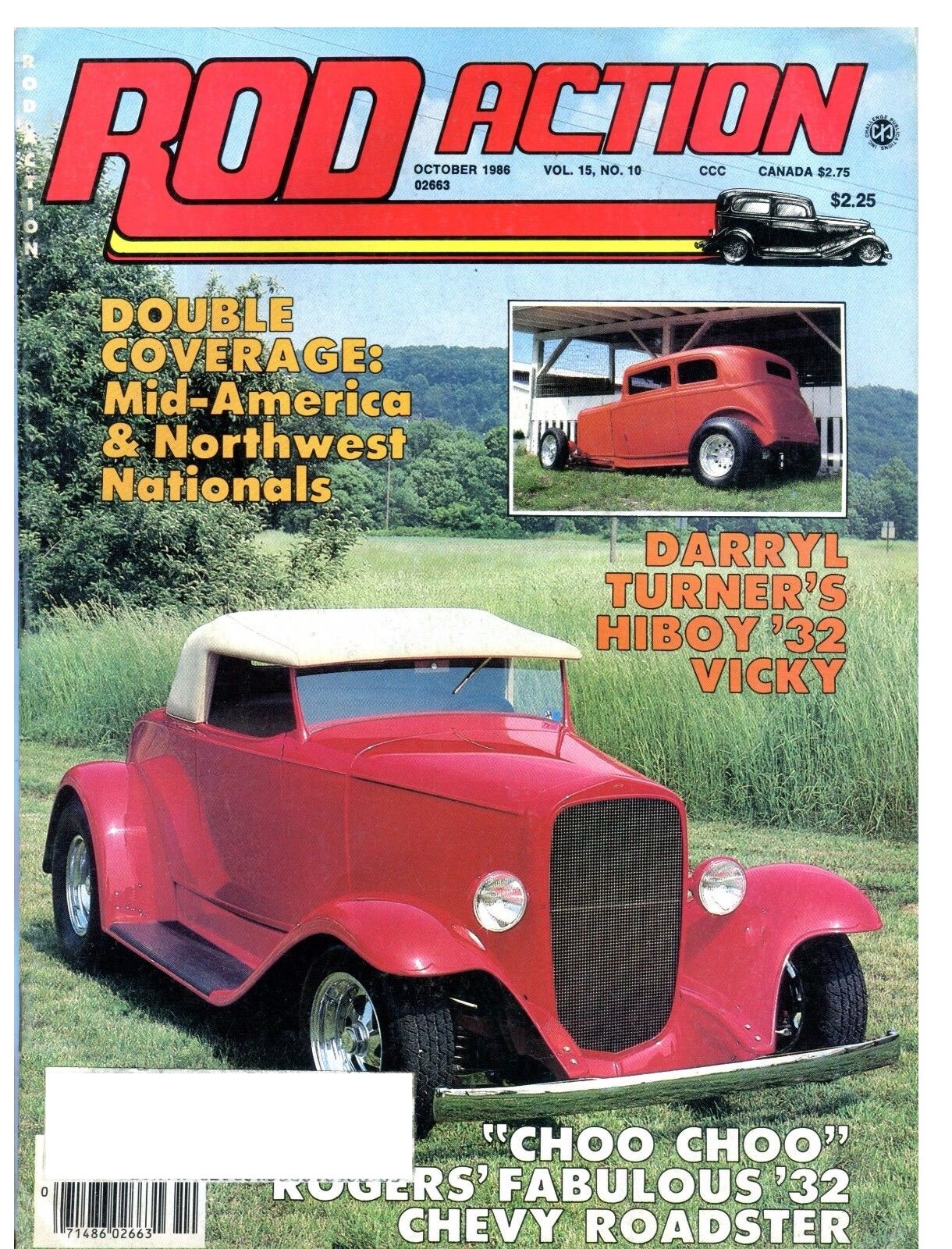 Street ROD ACTION October 1986--featuring 1932,1939 Ford and 1932,1937 ...