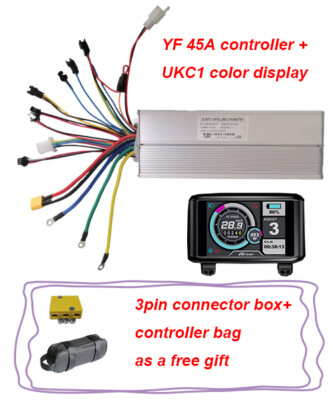 48V/72V 45A YF Silver Controller+SW900 Display/ VM960/UKC1 Color ...