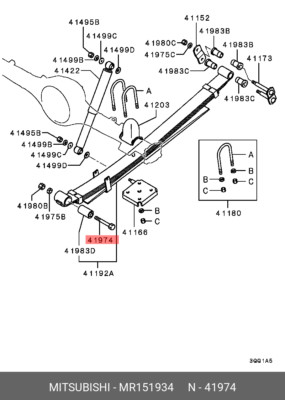 Genuine OE Bolt Metal MR151934 for Mitsubishi MR15-1934 | eBay