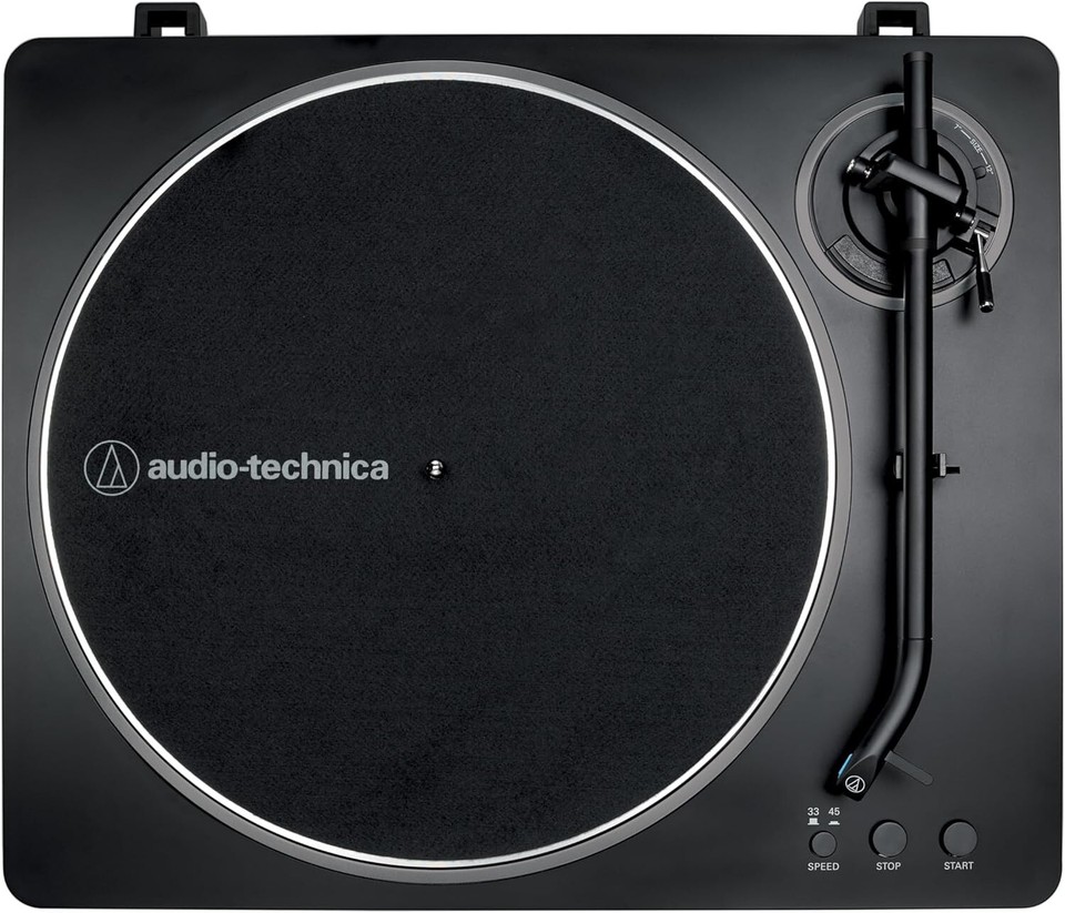 Audio-Technica Fully Automatic Belt-Drive Turntable (Black/Grey ...