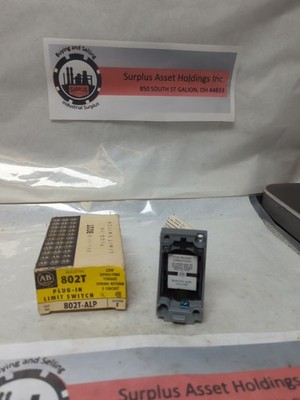 ALLEN BRADLEY,802T-ALP,PLUG IN LIMIT SWITCH NOS | eBay