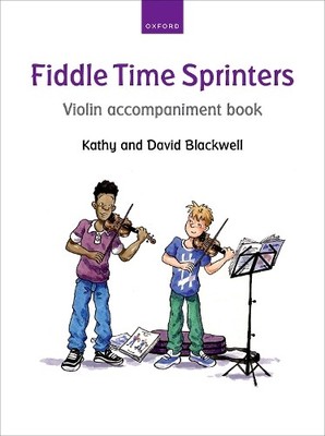 Kathy Blackwell Fiddle Time Sprinters Violin Accompaniment Book (Sheet ...