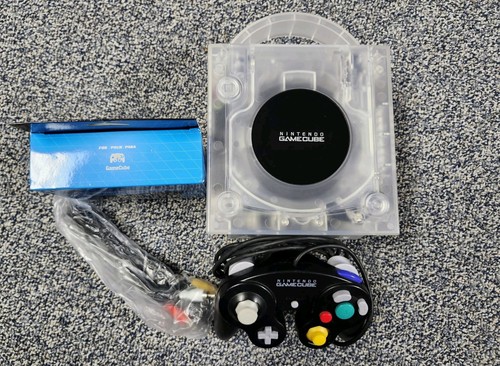Nintendo Gamecube Clear White NTSC Console With Controller, A/V and ...