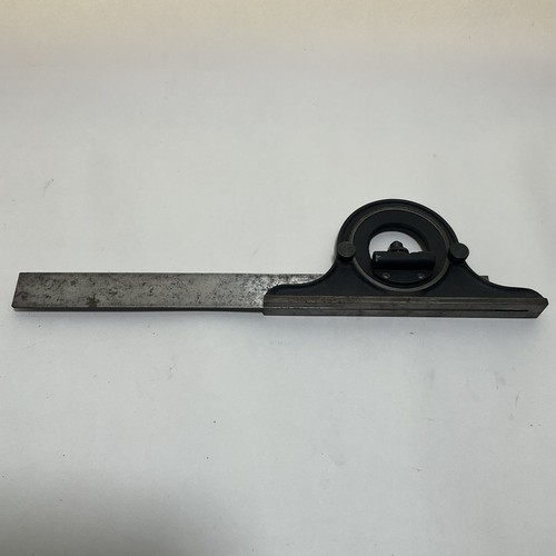 Starrett combination square with a protractor head | eBay