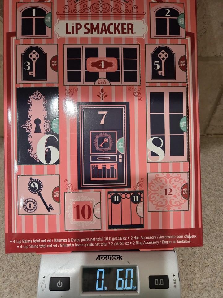 New Lip Smacker Hotel Adventure Advent Calendar - 12ctLip Smackin' Good ...